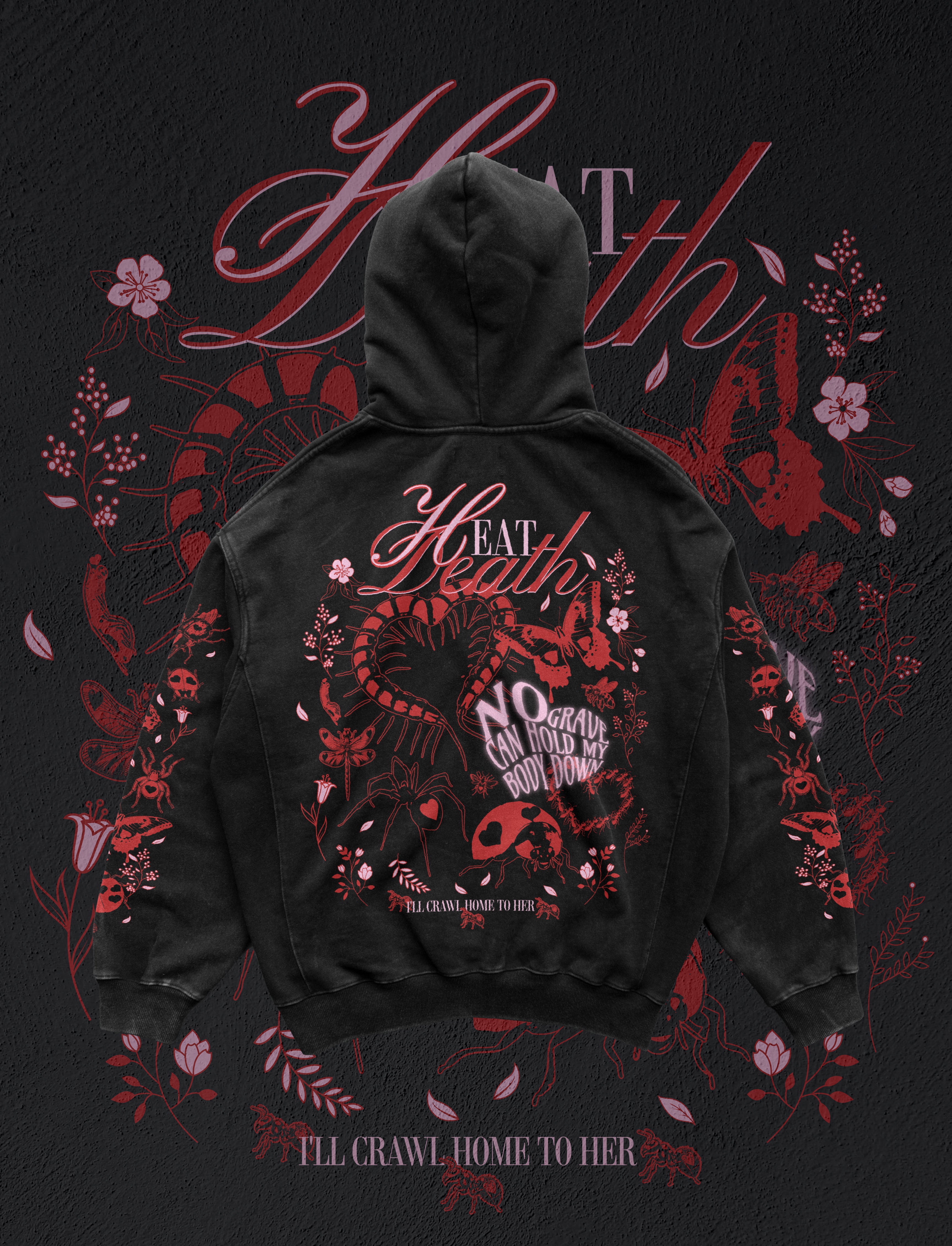 [LOVE BUGS] - ZIP HOODIE – HEATDEATH