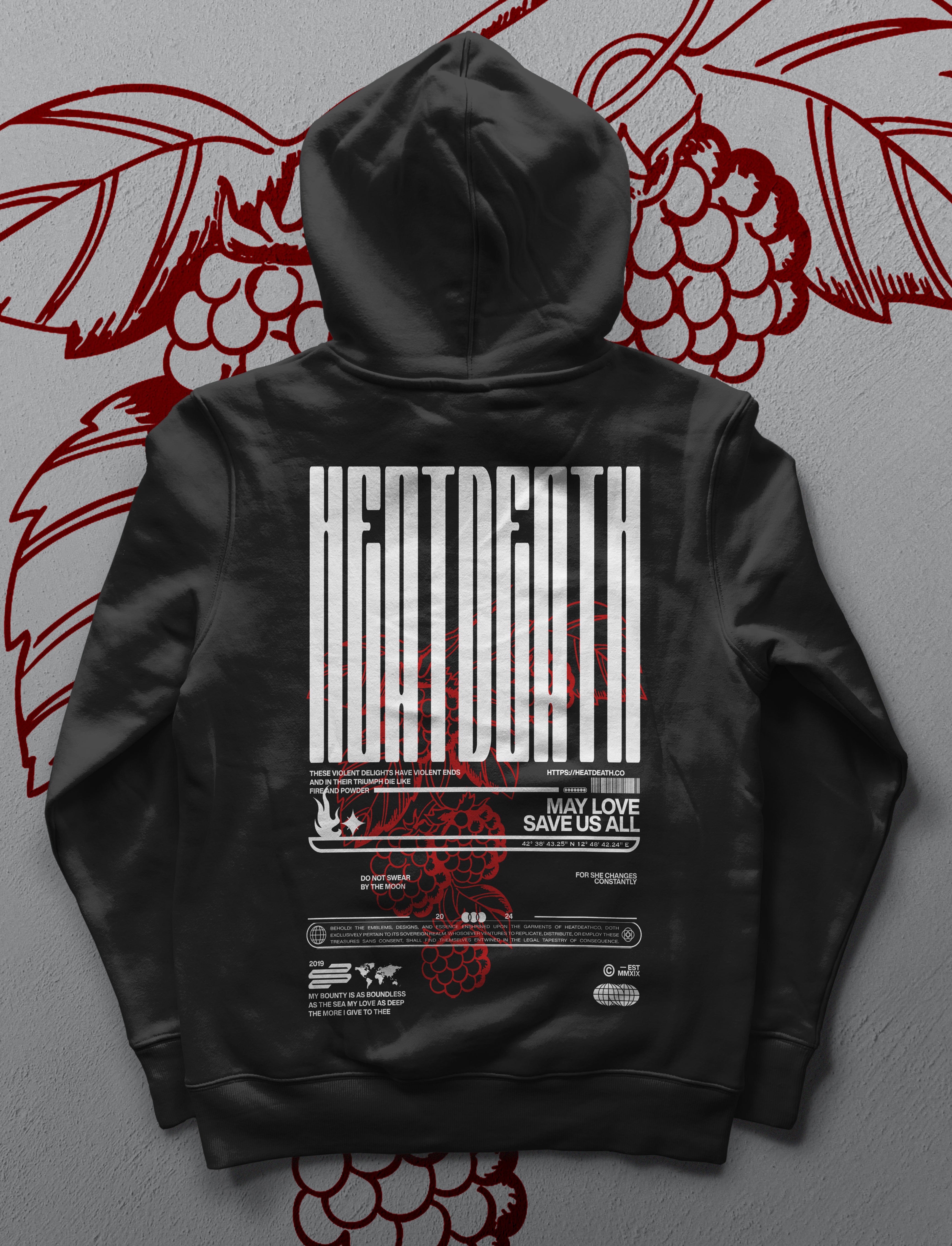 [VERONA] - HOODIE – HEATDEATH