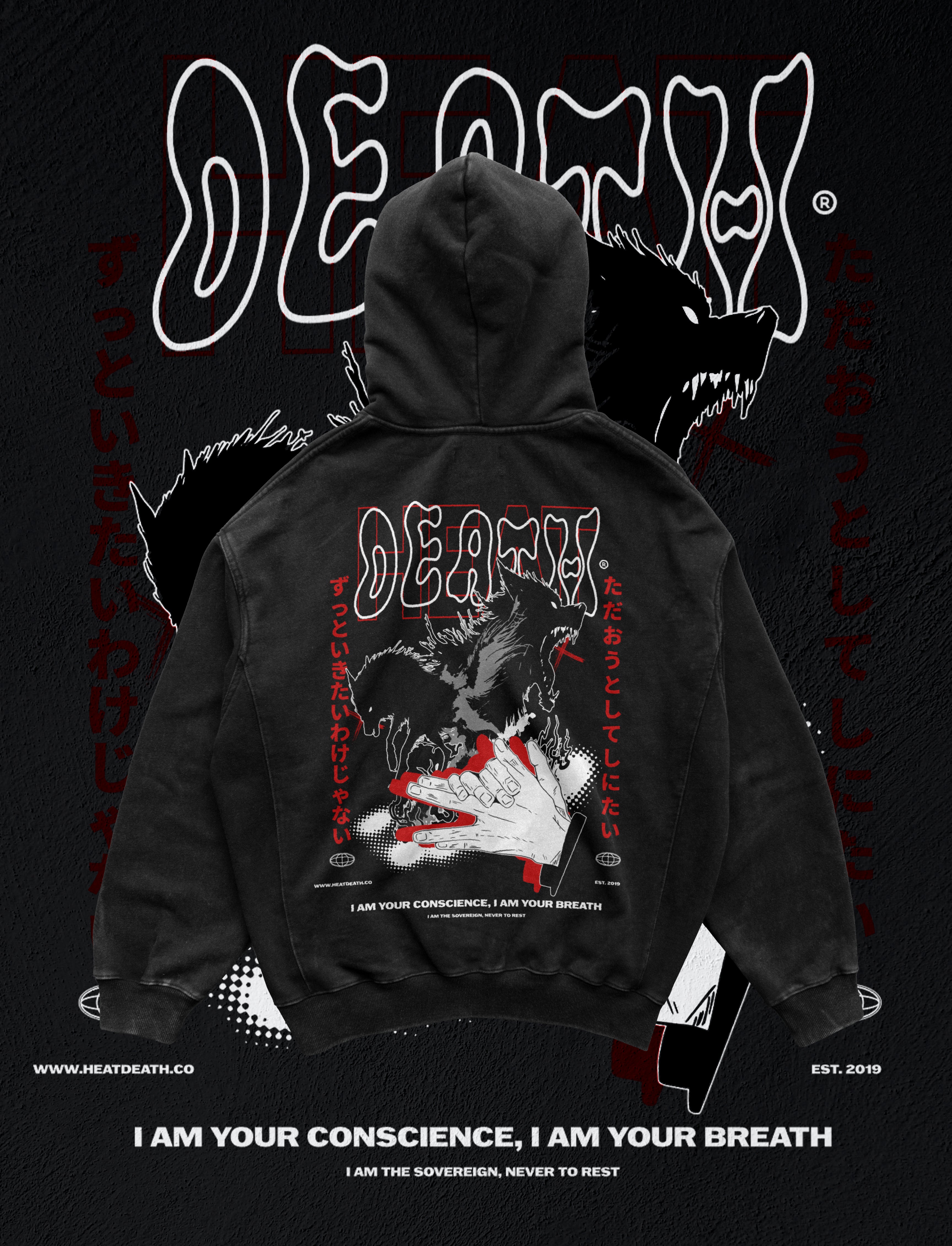 [CURSED] - ZIP HOODIE – HEATDEATH